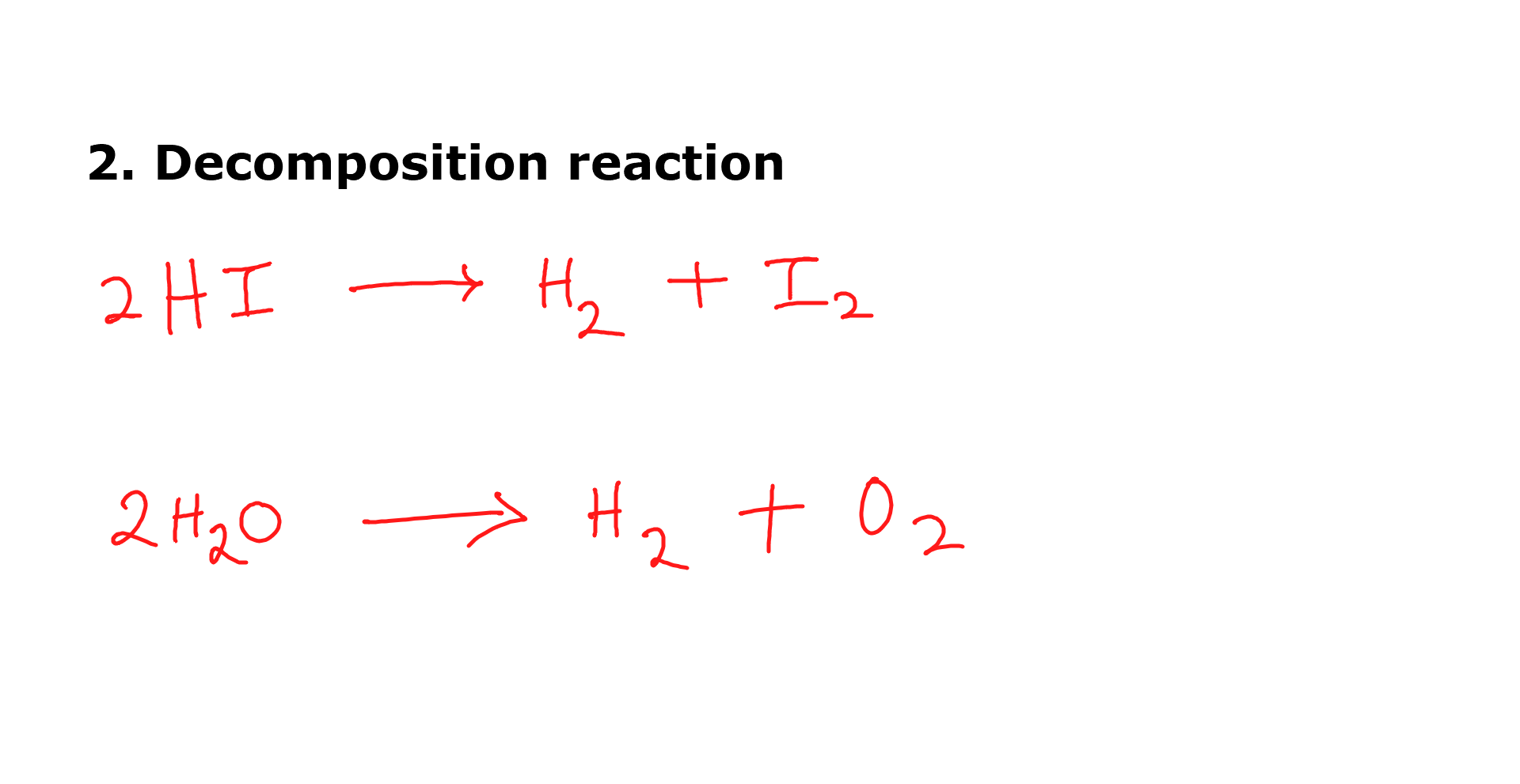 Chemical Reactions And Types Of Chemical Reactions Joy Oyebisi Tutoring